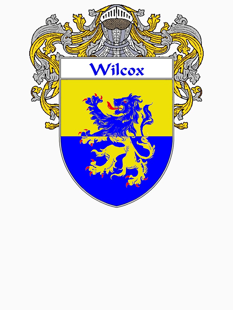 "Wilcox Coat of Arms / Wilcox Family Crest" T-shirt for Sale by ...