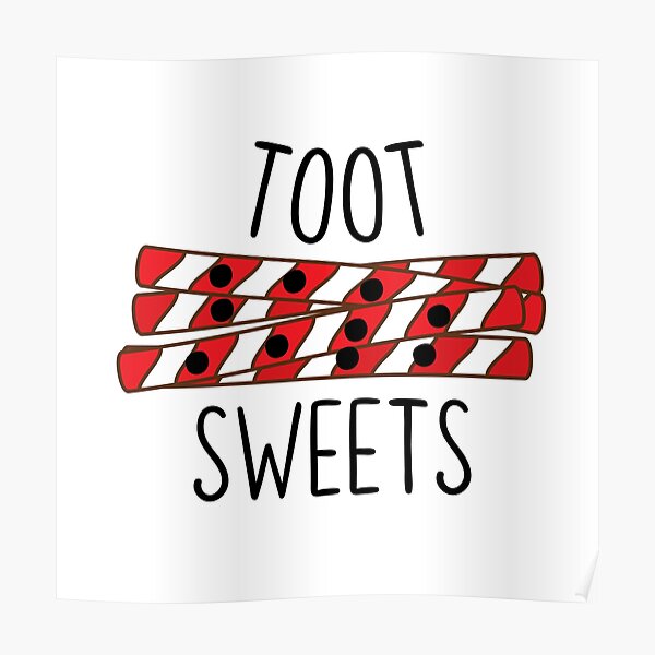 "Chitty Chitty Bang Bang / Toot Sweets" Poster by inspiredtiger | Redbubble