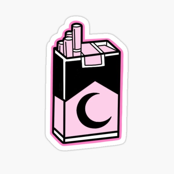 "pack of cigarettes - tattoo design." Sticker for Sale by ...
