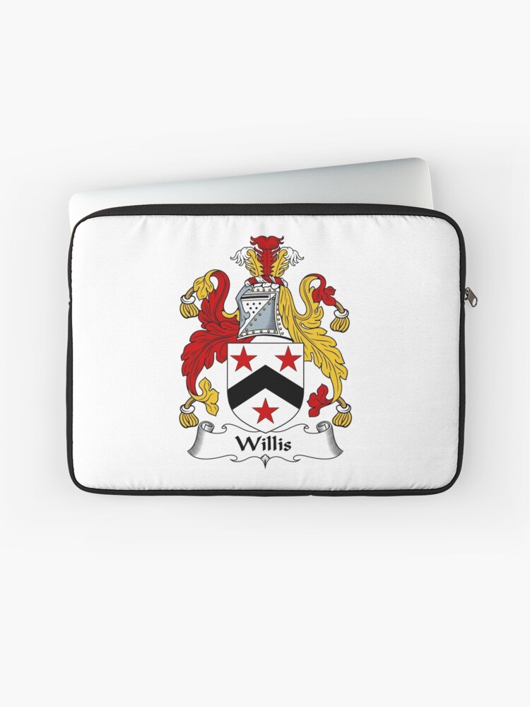 "Willis Coat of Arms / Willis Family Crest" Laptop Sleeve for Sale by ...