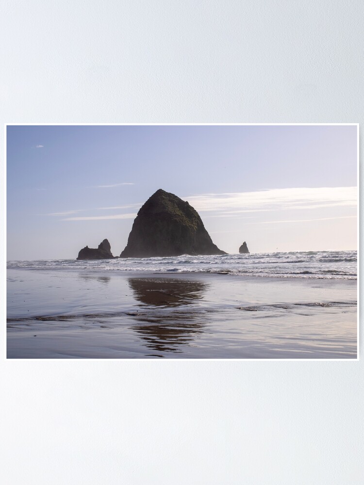 "Haystack Rock" Poster by Photos-by-Kayla | Redbubble