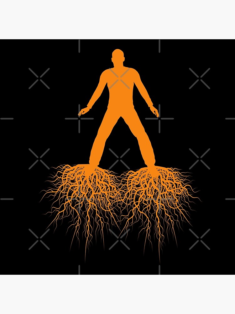 "Man Roots" Poster for Sale by yuranee | Redbubble