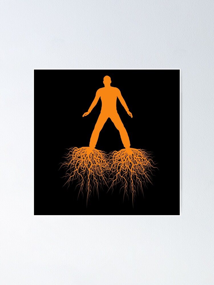 "Man Roots" Poster for Sale by yuranee | Redbubble