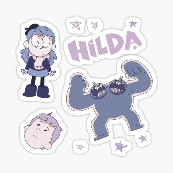 "Hilda " Sticker by artnchfck | Redbubble