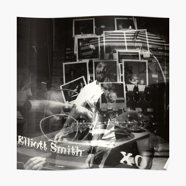 "Elliott Smith XO" Poster for Sale by InfluentialArt | Redbubble