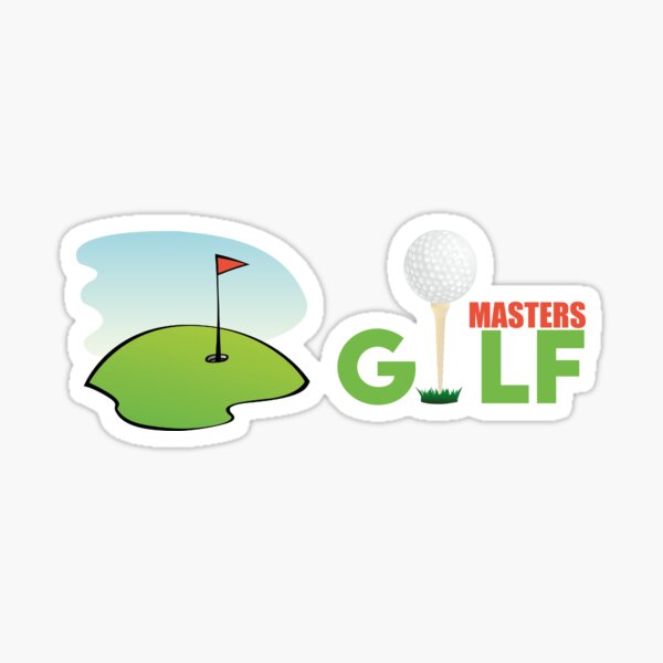 "Masters Golf Pga Tournament" Sticker for Sale by ZERO-O | Redbubble
