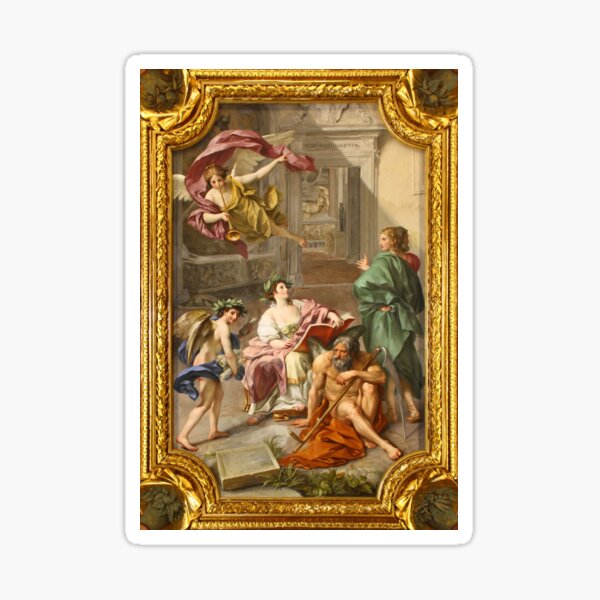 "Raphael Fresco" Sticker for Sale by Bimsbums | Redbubble