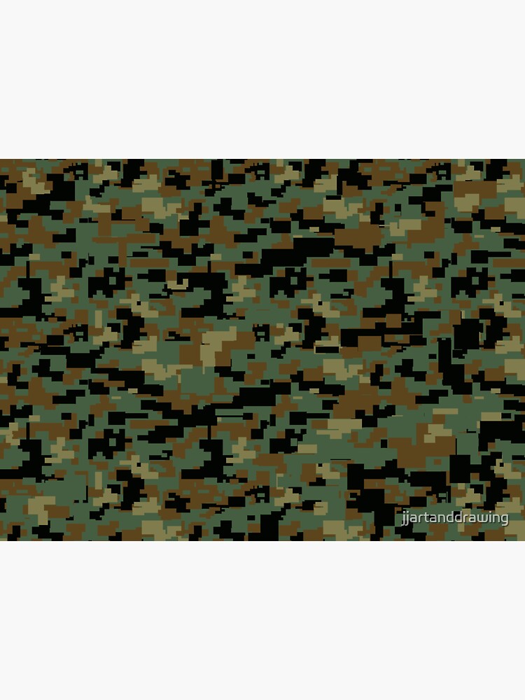 "marpat digital camouflage. " Sticker for Sale by jjartanddrawing ...