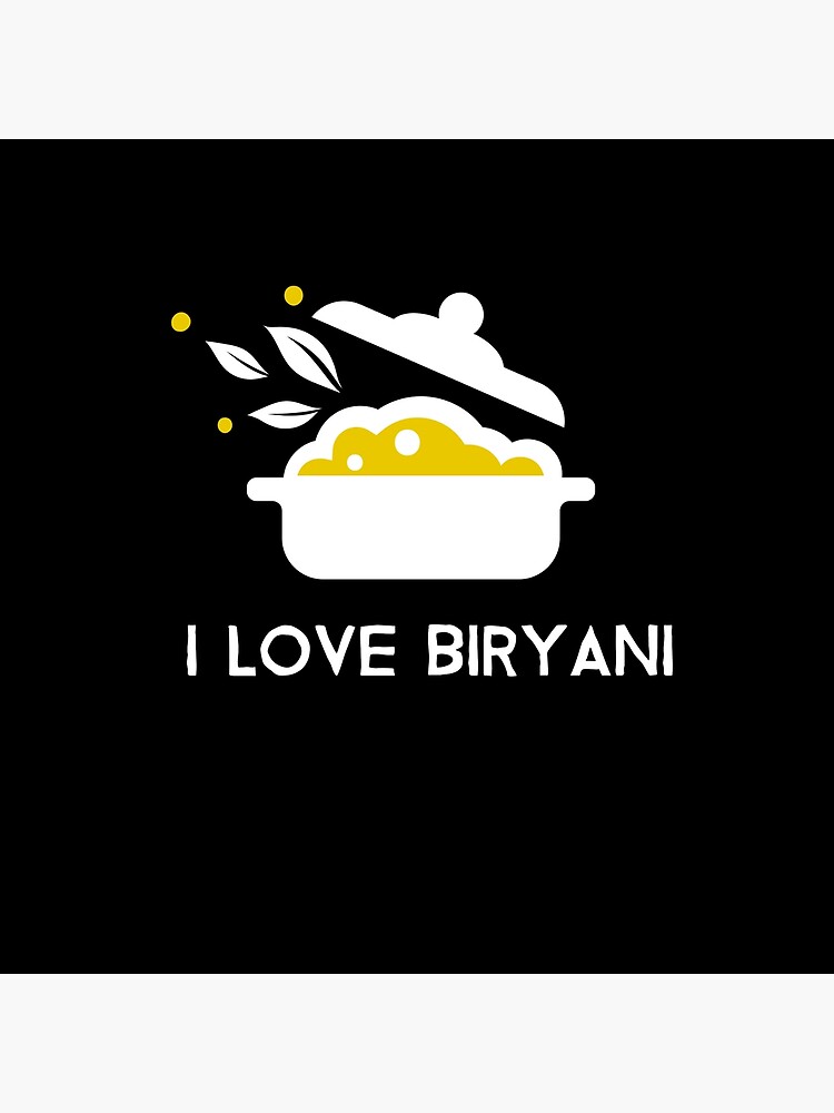 "I Love Biryani" Poster for Sale by Bgonsalv | Redbubble