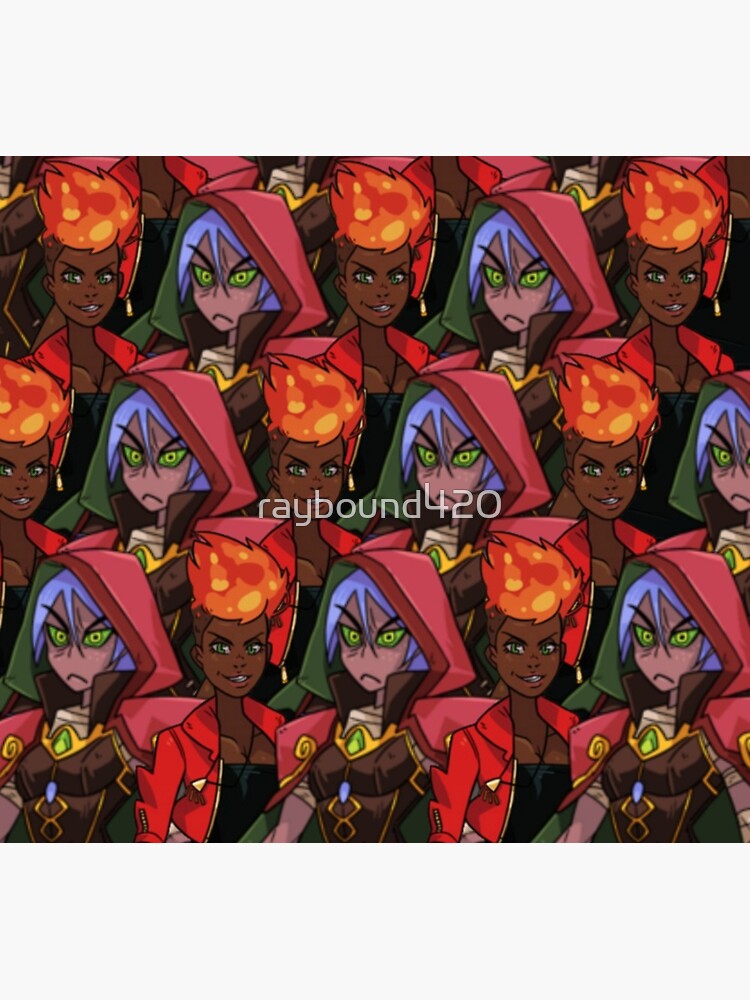 "Monster Prom: Amira/Aaravi " Sticker for Sale by raybound420 | Redbubble