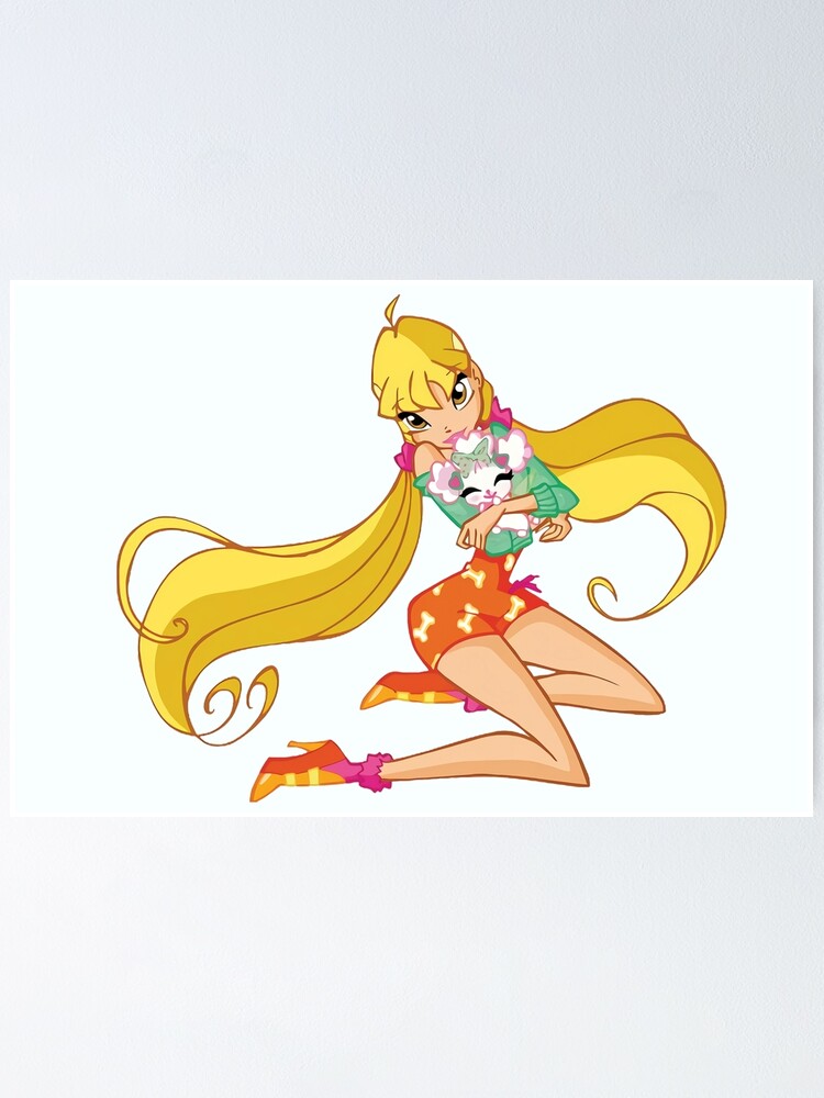 "Stella and Ginger Winx Club" Poster for Sale by milkyplanet | Redbubble