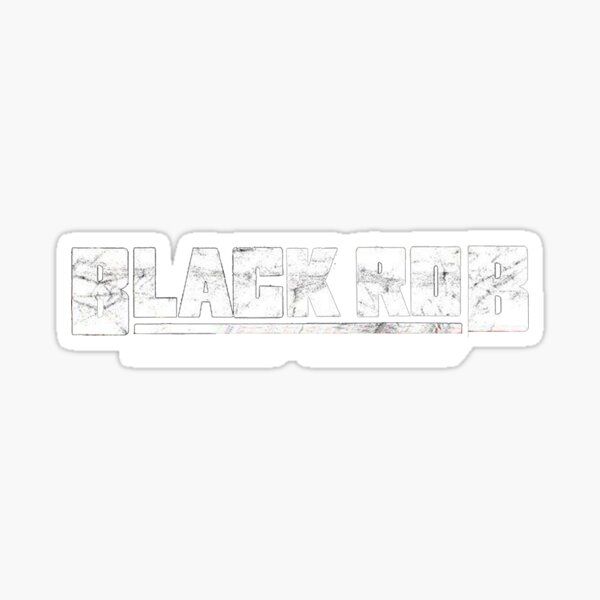 "Robert ross , Rapper Black Rob" Sticker for Sale by Irfan-khan | Redbubble