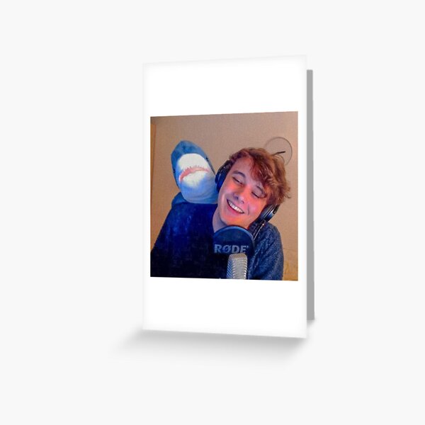 "Wilbur Soot, Shark plush cute" Greeting Card by R-uby | Redbubble