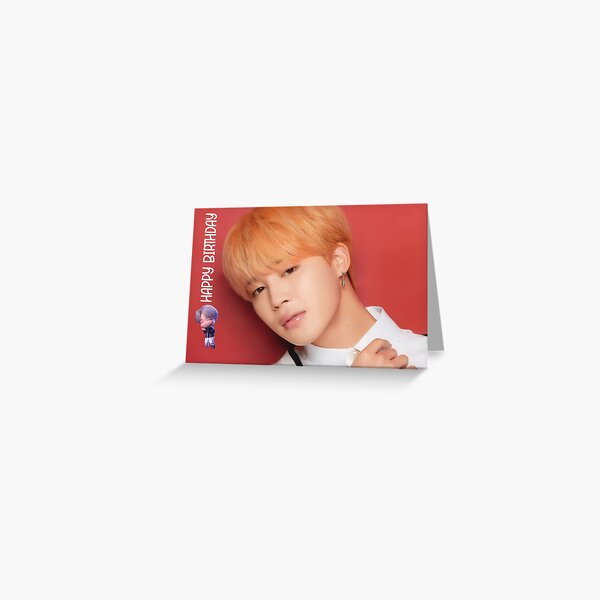 "Birthday greeting card version Jimin" Greeting Card for Sale by ...