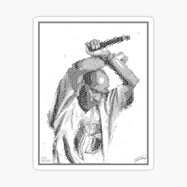 "DMX Mosaic" Sticker by ArtOfGrime | Redbubble