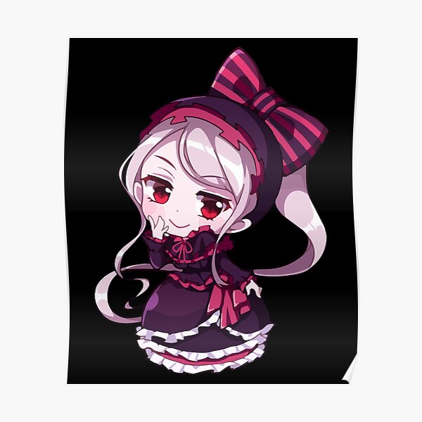 "Shalltear Bloodfallen Chibi Overlord" Poster for Sale by Nerd189 ...