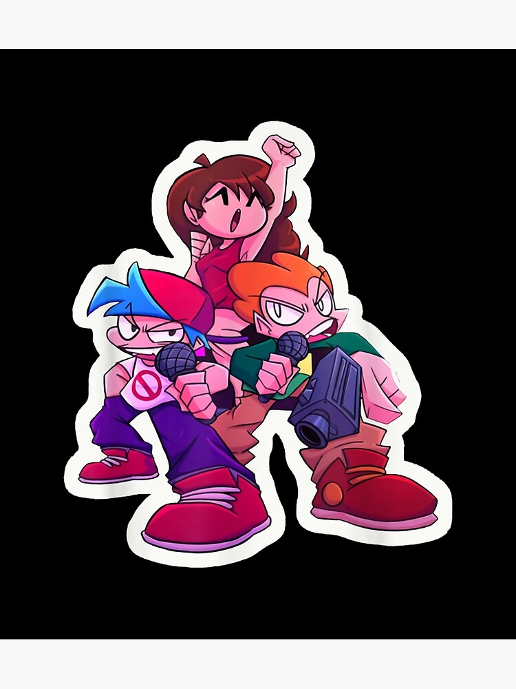 "Friday Night Funkin Battle" Poster for Sale by KellyLSanchez | Redbubble