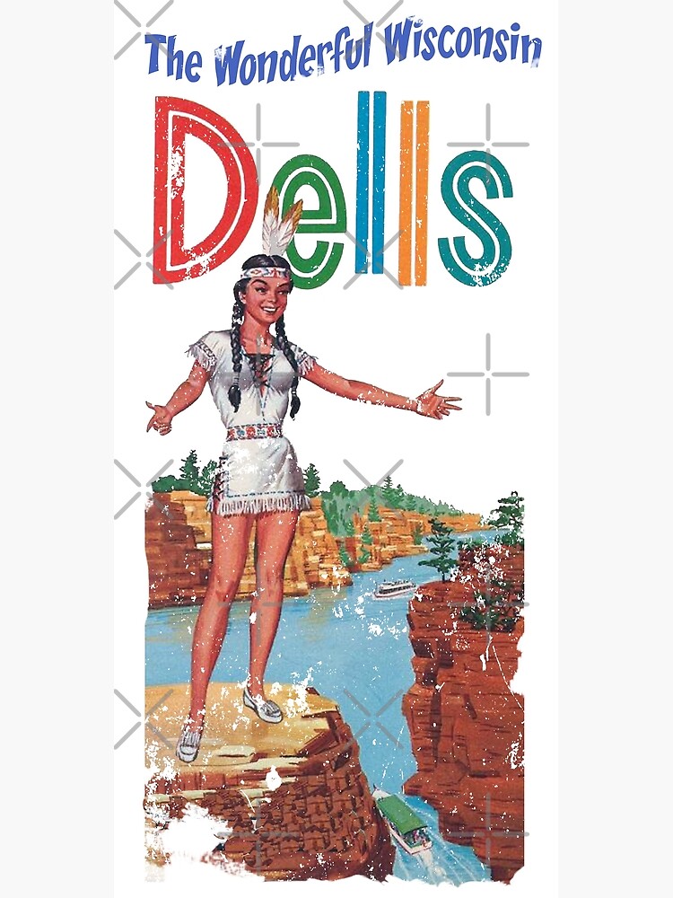 "Wisconsin Dells" Poster for Sale by Retrorockit | Redbubble