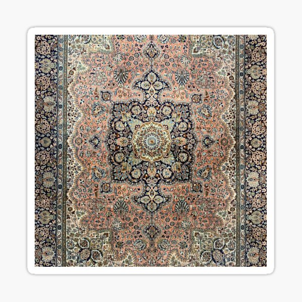 "Kashmere Indian Silk Rug Medallion Design , Weave, Woven Aztec Textile ...