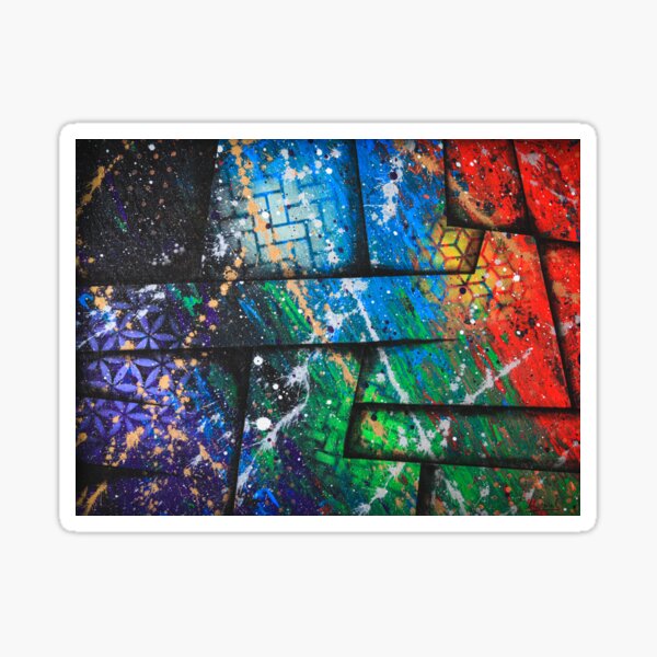 "INFINITY WAR Bold Vivid Colourful Space Red Blue Green Yellow Purple ...