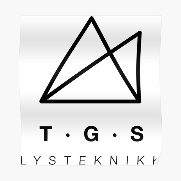 "TGS, Black Transparent" Poster for Sale by jestok | Redbubble