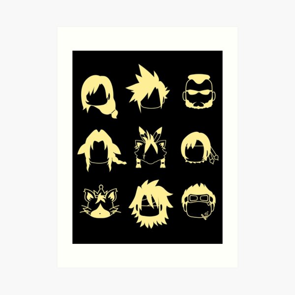 "Final Fantasy 7 | Whole Party icons | Final Fantasy 7 Remake Character ...