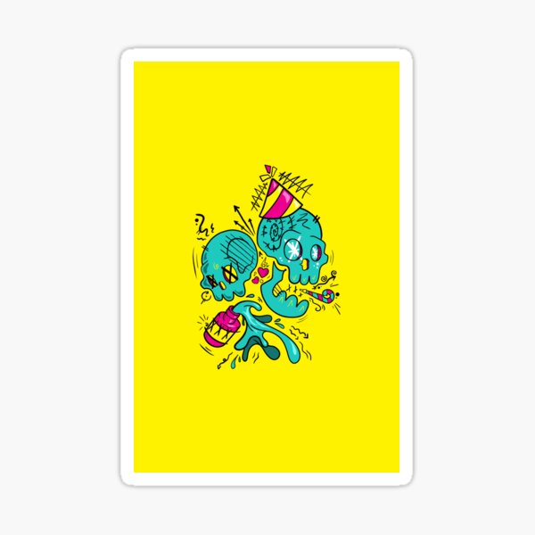 "Bones Logo" Sticker for Sale by BonesNSFW | Redbubble