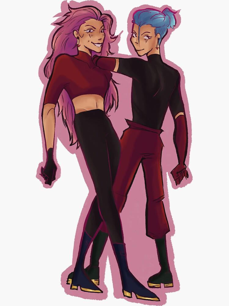 "Team Rocket Combat" Sticker for Sale by crimsonangels | Redbubble