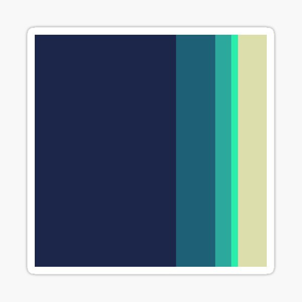 "Aviation color palette" Sticker by Artisan-Gallery | Redbubble