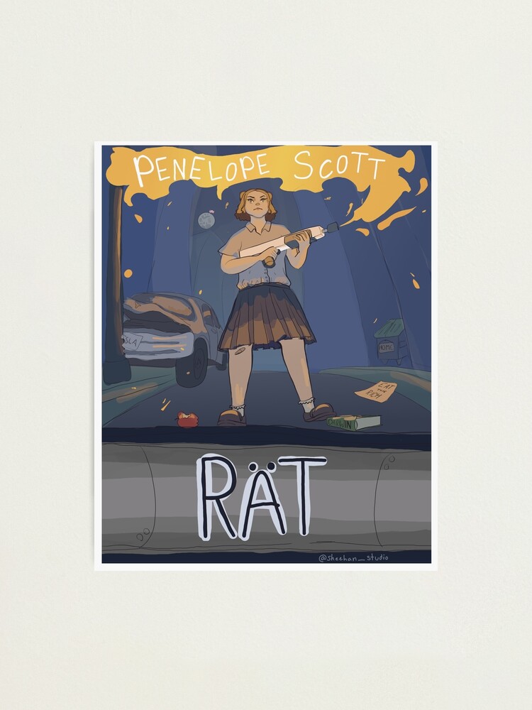 Lámina fotográfica «Póster de Penelope Scott Rat Fanart - Parodia de ...