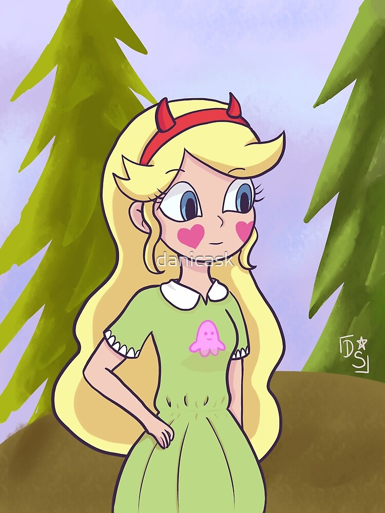 "Star Butterfly" Poster by danicask | Redbubble
