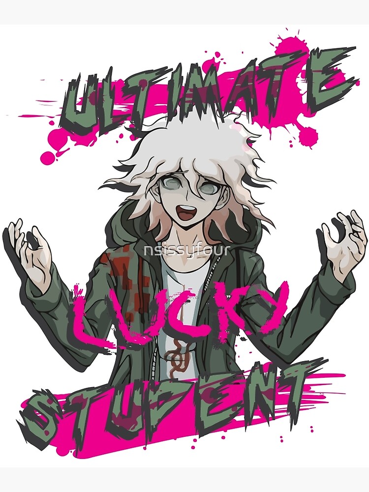 "Nagito Komaeda - The Ultimate Lucky Student " Poster by nsissyfour ...