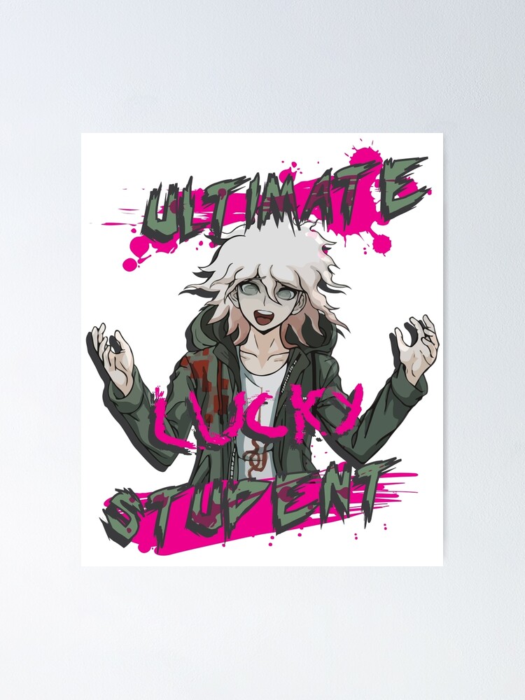 "Nagito Komaeda - The Ultimate Lucky Student " Poster by nsissyfour ...