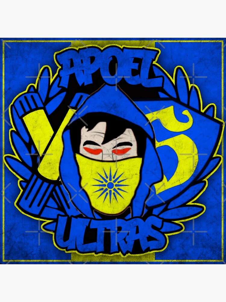 "APOEL Ultras" Metal Print for Sale by NicosiaChamps26 | Redbubble