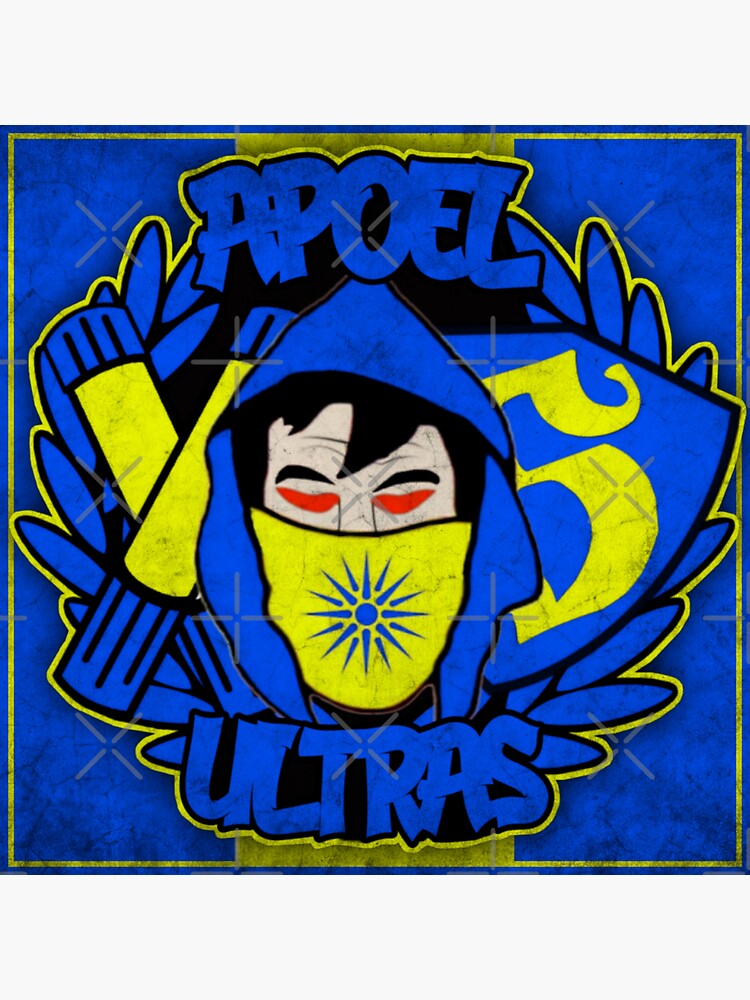 "APOEL Ultras" Sticker for Sale by NicosiaChamps26 | Redbubble