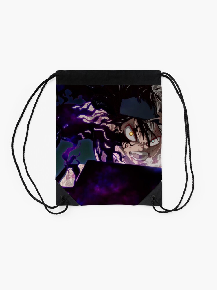 "Black Clover Asta" Drawstring Bag for Sale by terpres | Redbubble