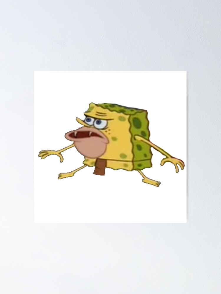 "Spongegar Meme" Poster for Sale by KiyomiShop | Redbubble