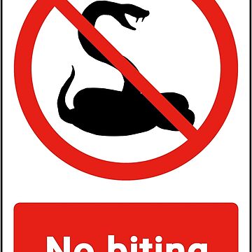 No Biting Sign No Nail Biting PECS Card