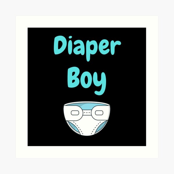 "Diaper Girl ABDL Age Regression Agere" Art Print by VirtuaWaves ...
