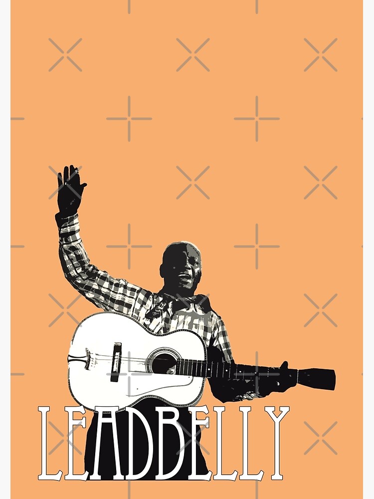 "Leadbelly" Spiral Notebook by alittleandroid | Redbubble
