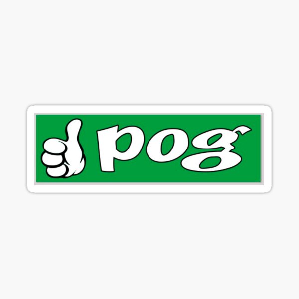 "Pog sticker " Sticker for Sale by ilianacantu | Redbubble