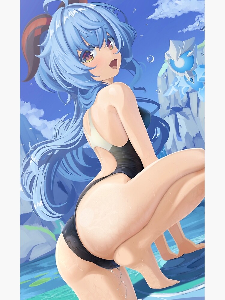 Sexy Ganyu Genshin Impact Poster By Gibbins Redbubble