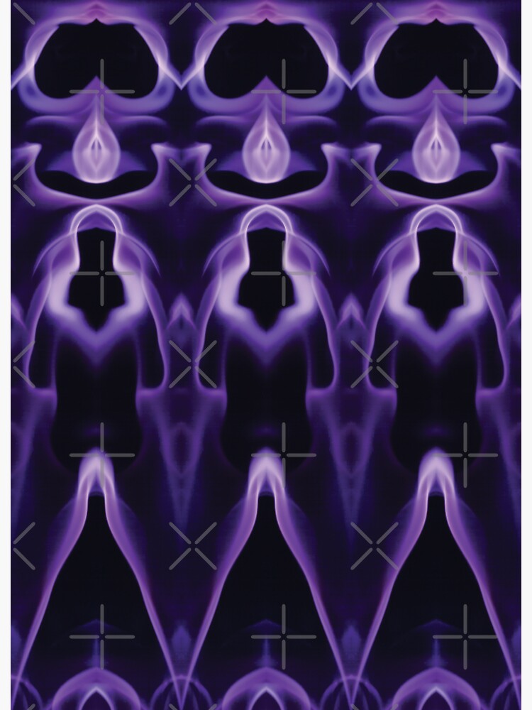 "purple aliens" Sticker by ReflectionofYou | Redbubble