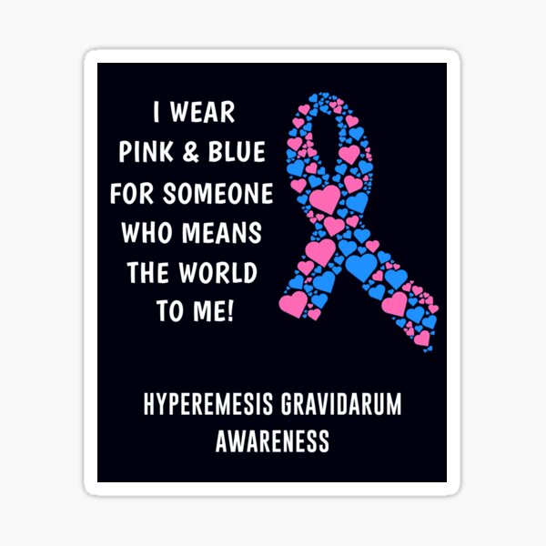 "Hyperemesis Gravidarum" Sticker for Sale by mikevdv2001 | Redbubble
