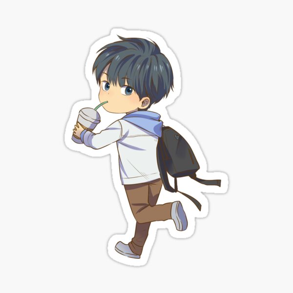 "Yohan Chibi" Sticker for Sale by HanzaStudio | Redbubble