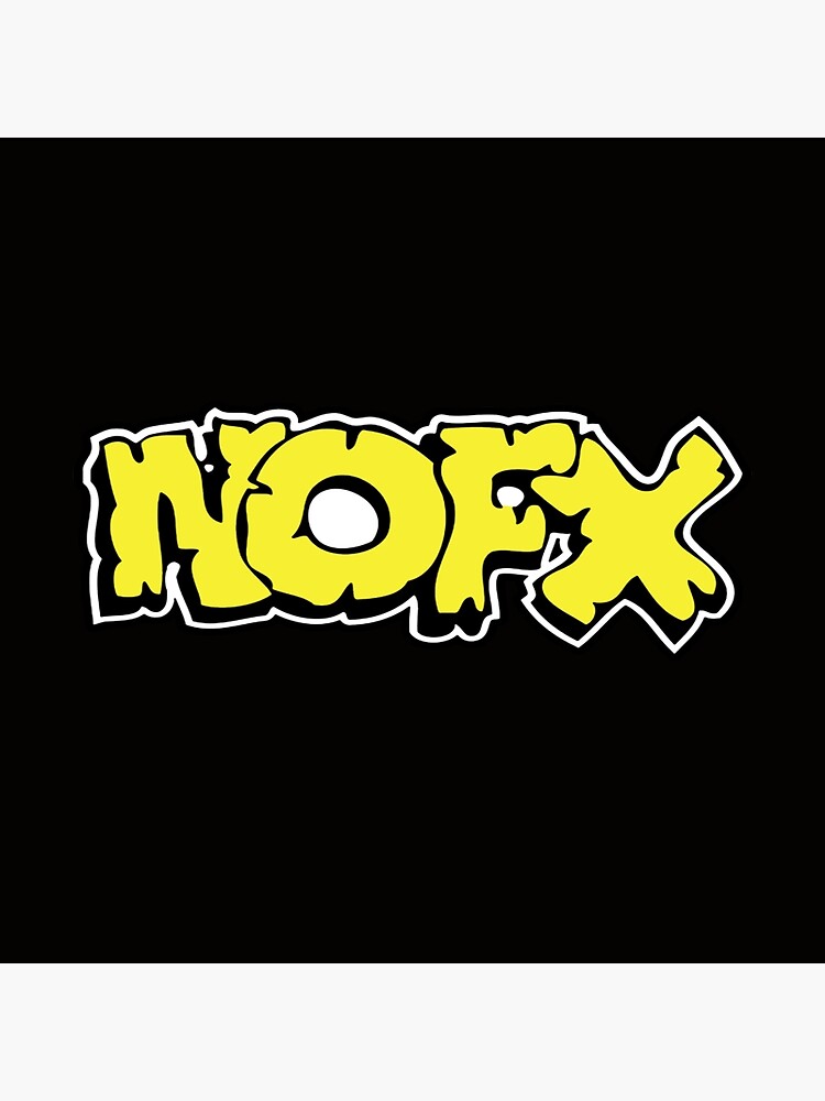 "NOFX punk band logo" Art Board Print for Sale by reesls | Redbubble