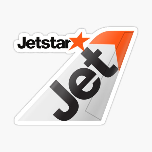 "Jetstar Logo" Sticker for Sale by NewSpirit333 | Redbubble