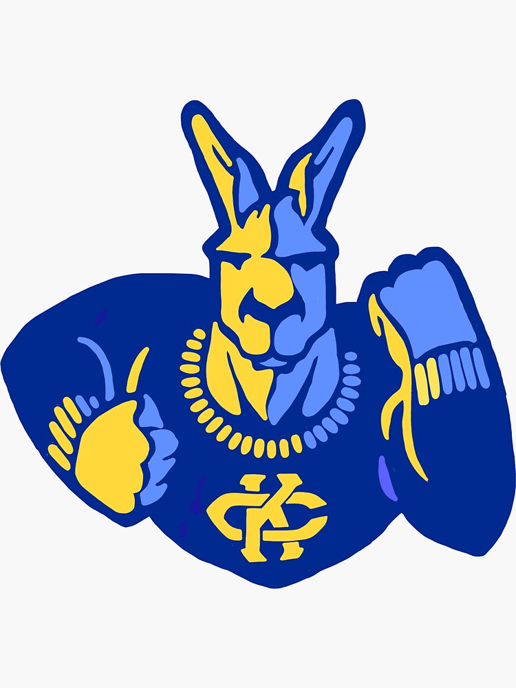 "Umkc roo" Sticker for Sale by erhuems | Redbubble