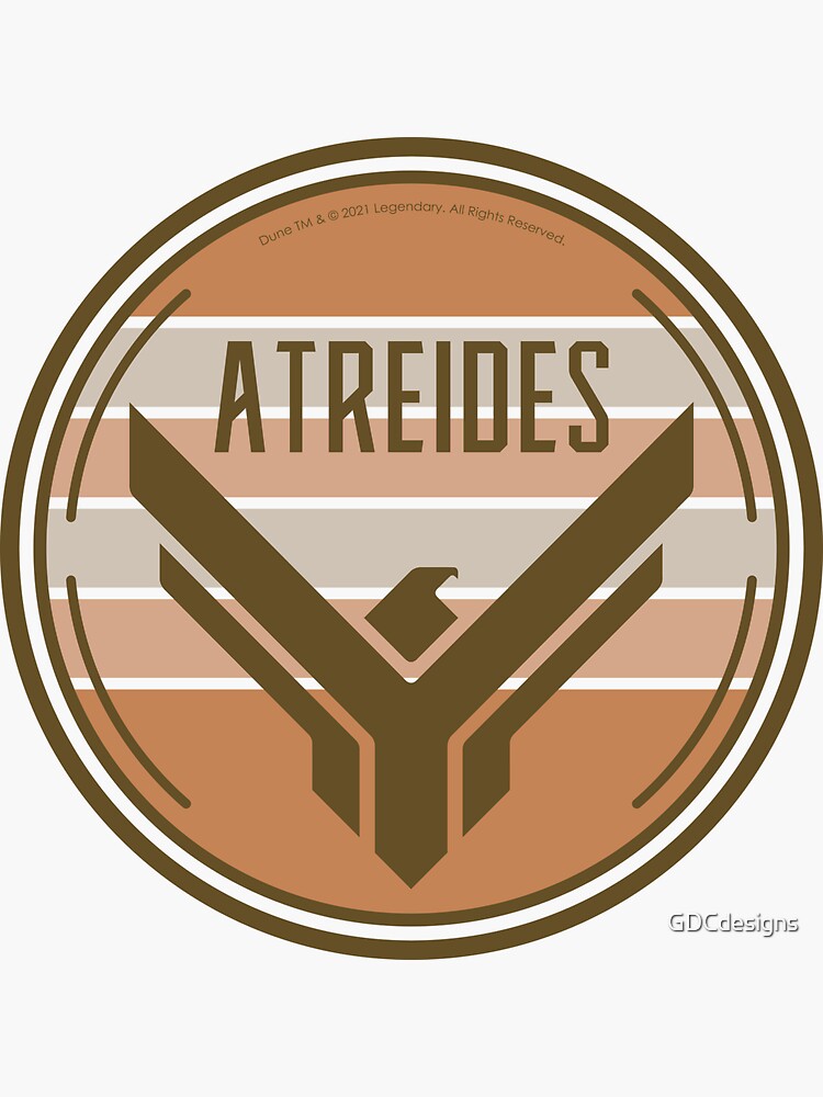 "Atreides House Circular Art Design (sand colors) - Dune (2021 film ...