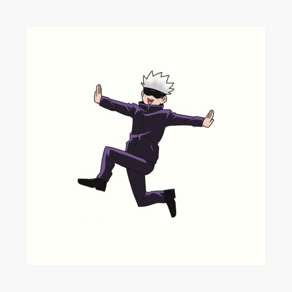 "Gojo Satoru flower field scene (only gojo)" Art Print for Sale by ...